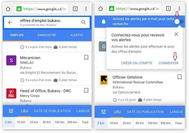Comment recevoir toutes les offres d’emploi directement dans son Gmail?