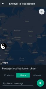 Envoyer une localisation avec WhatsApp sur Android et iPhone