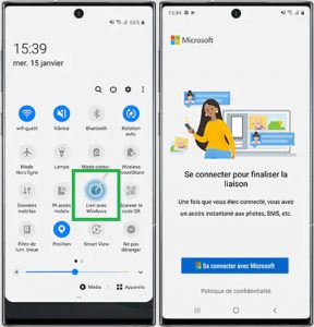 Comment associer un Android et iPhone à un PC Windows