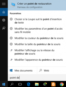 Comment créer un point de restauration Windows 11, 10 et 8