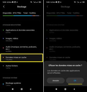 Vider le cache de toutes les applications Android en même temps