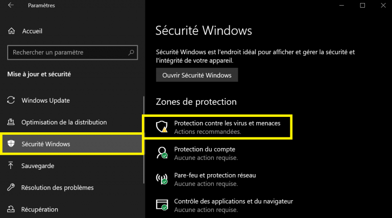 Désactiver Windows Defender sur Windows 11 & Windows 10