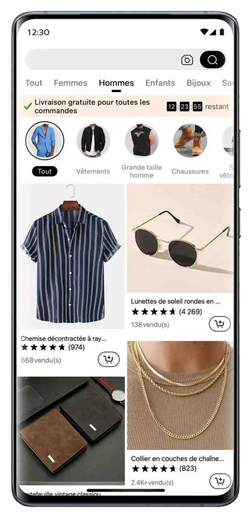 Télécharger Temu en français application pour Android et iOS