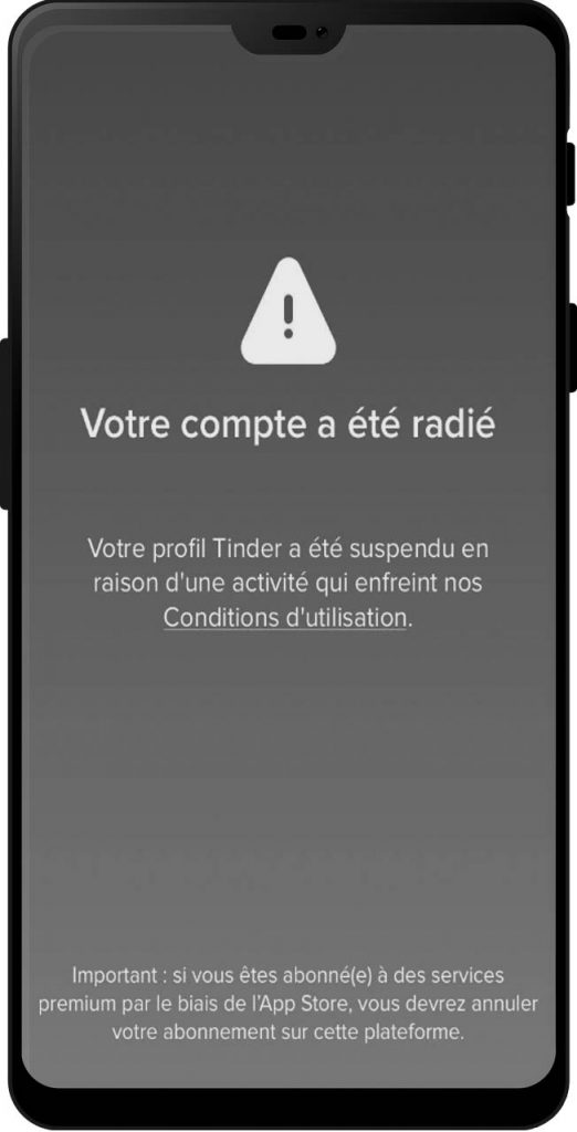 Comment créer un compte Tinder après avoir été banni à vie